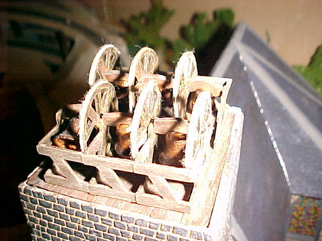 SCALEPRINT St Trinians Church part 3 the bells and bell frames 00 ho ...