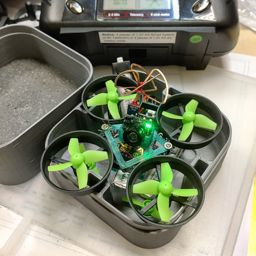 Eachine E010 Super Mini Light AIO camera mount by AmiHamster | Download ...