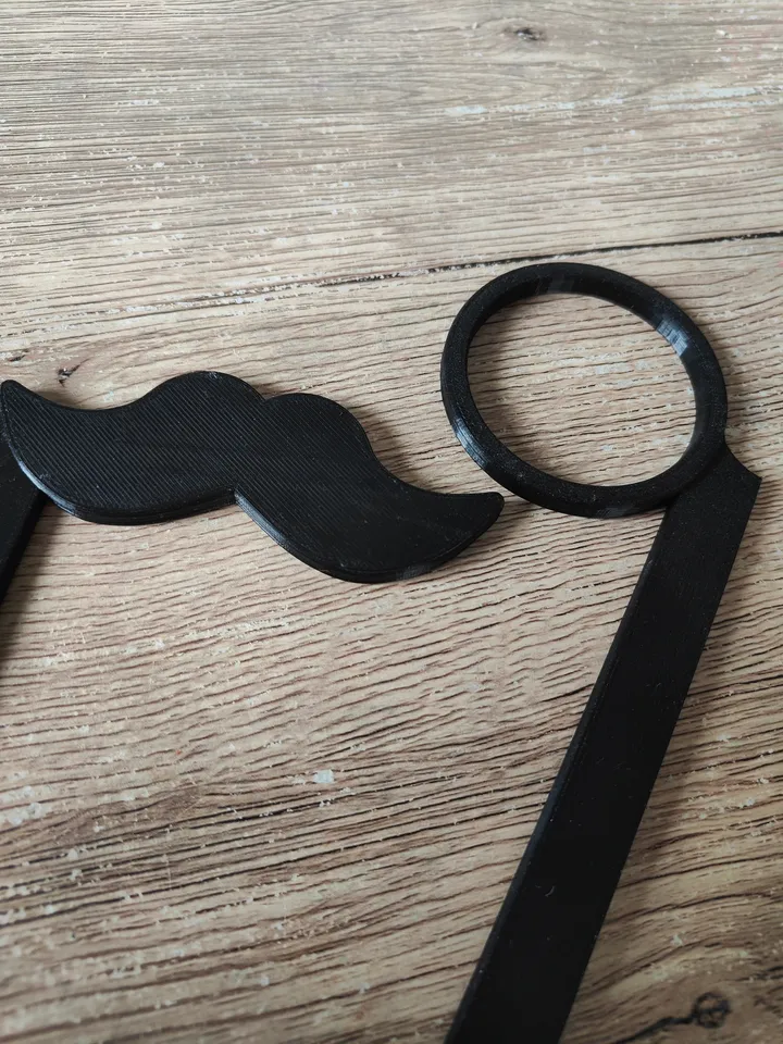 Monocle and Moustache Photo Boot Props by TheCraftyMaker | Download ...