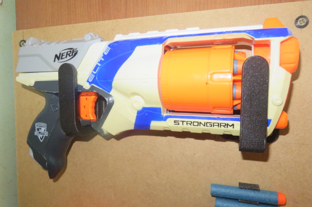 Nerf Strongarm Brackets by Warner Hedgehog | Download free STL model | Printables.com