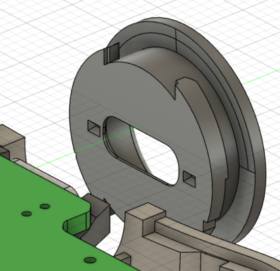 Mounting bracket for Olyu Usb-C by Bibben | Download free STL model ...