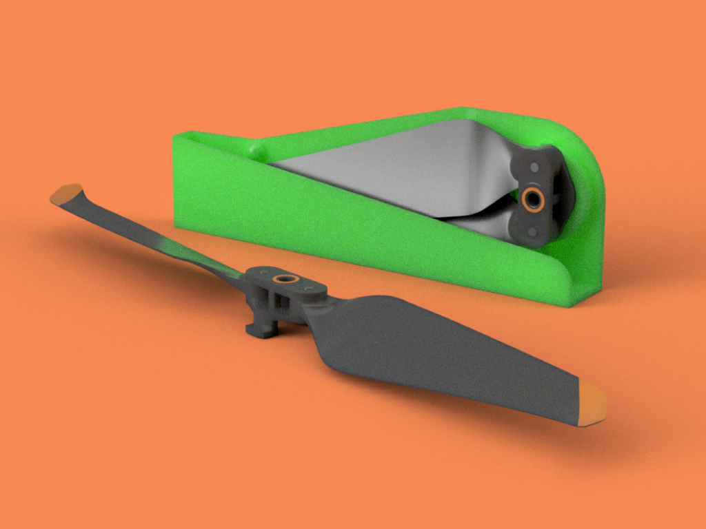 Air 2S Propeller Case by imakething | Download free STL model ...