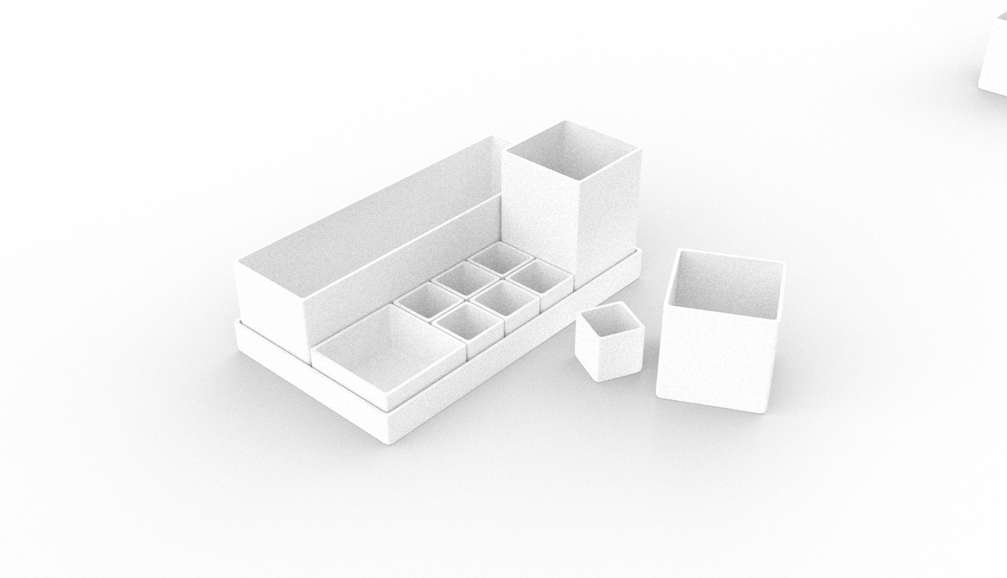 Toolbox desktop container by XL Studio | Download free STL model ...