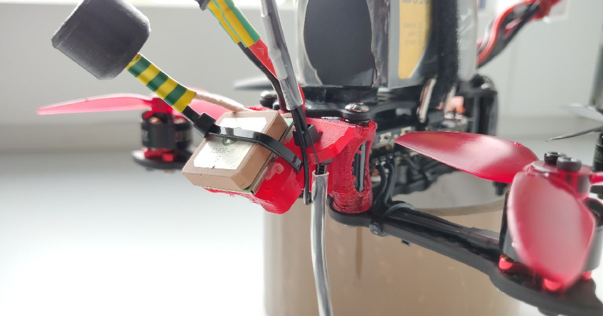 iFlight iH3 GPS, Crossfire VTX Antenna Backpack by sidjej | Download ...