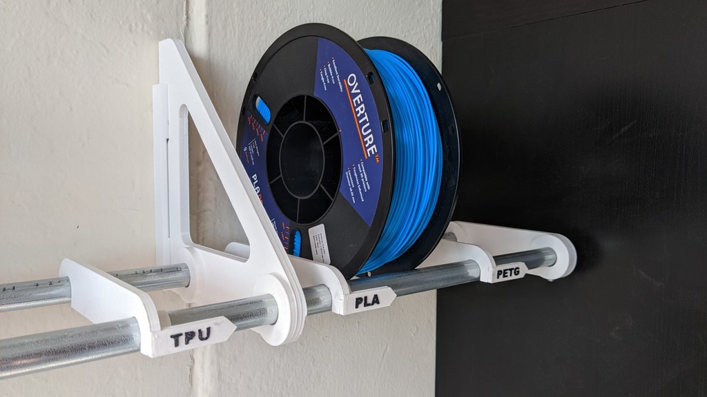Filament Spool Storage Rack by Eric Anastas | Download free STL model ...
