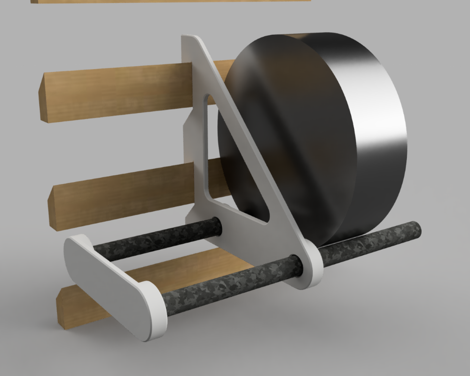 Filament Spool Storage Rack by Eric Anastas | Download free STL model ...