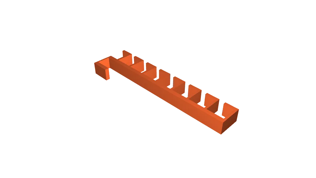 Hanging hat rack by TokeTokersen | Download free STL model | Printables.com