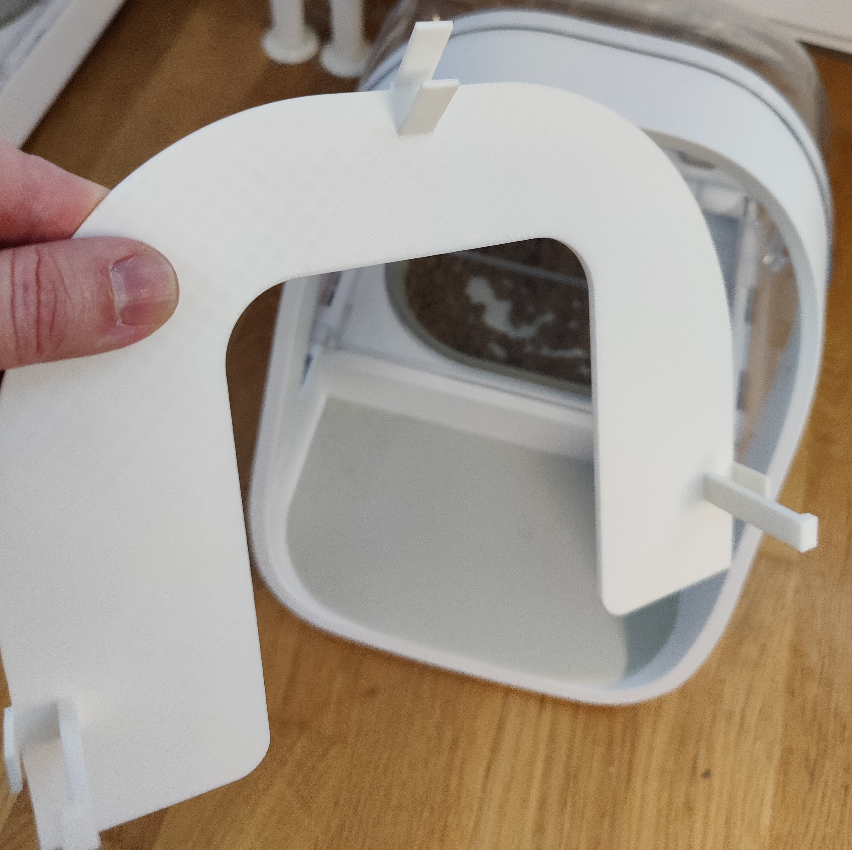 Surefeed Microchip Pet Bowl Frame by skapaft | Download free STL model ...