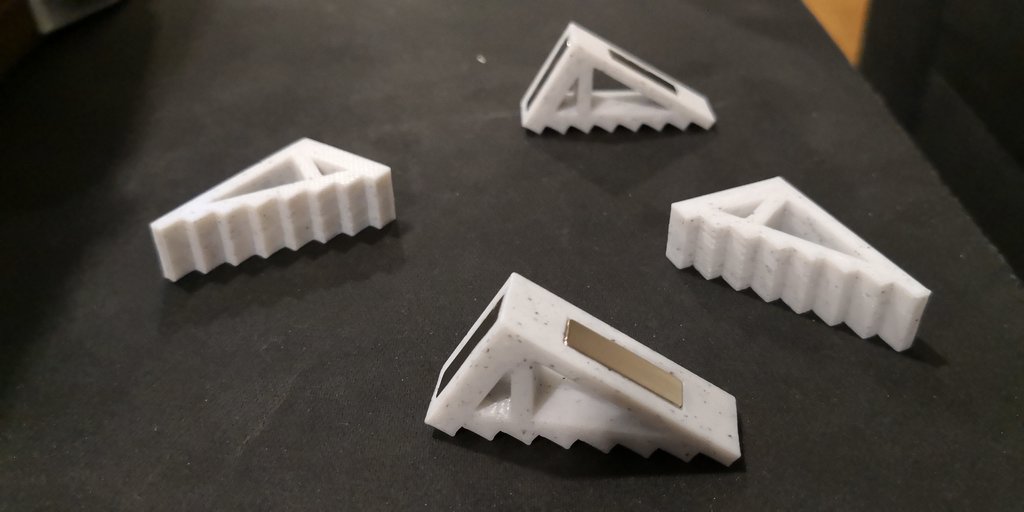 Riser stepped and magnetic by Bombastus Hands | Download free STL model ...