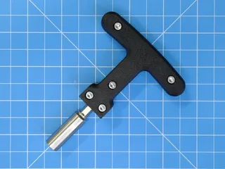 T-handle Hex Bit Holder (parametric) by mosselini1 | Download free STL ...