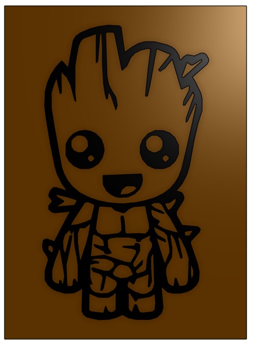 BabyGroot Frame by Shintaro | Download free STL model | Printables.com