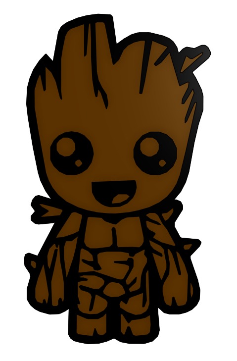 BabyGroot Frame by Shintaro | Download free STL model | Printables.com