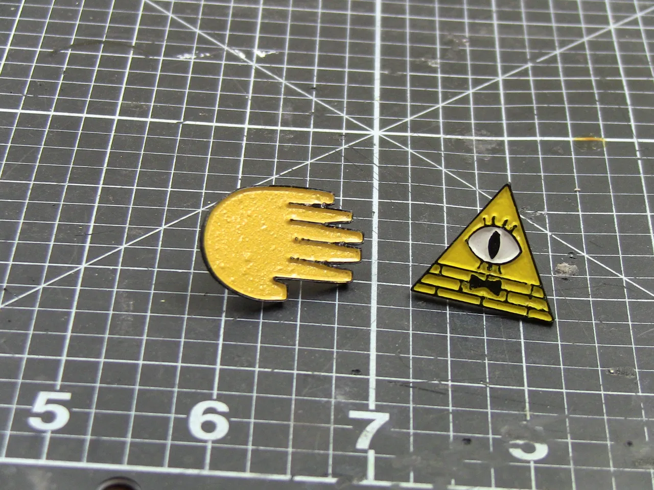 gravity falls enamel pins by Nick Tailor | Download free STL model ...