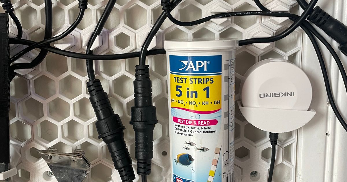 API Test Strip Container Holder for Honeycomb by Richard Miller ...