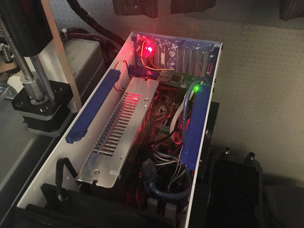 3D Printer Electronics Enclosure (Pi, MOSFET, PSU, RAMPS, Relay) by ...