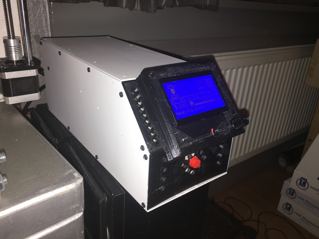 3D Printer Electronics Enclosure (Pi, MOSFET, PSU, RAMPS, Relay) by ...