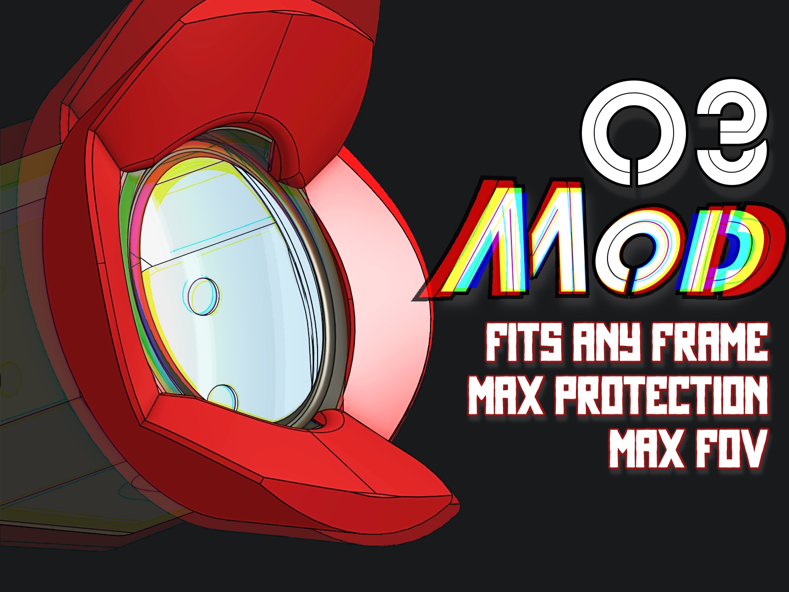 O3 Mod Lens Protection For The DJI O3 Camera Add To Any Quad By