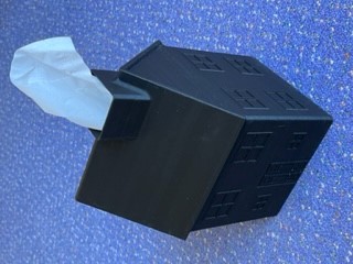 Tissue Box House Cover by Jo0001 | Download free STL model | Printables.com