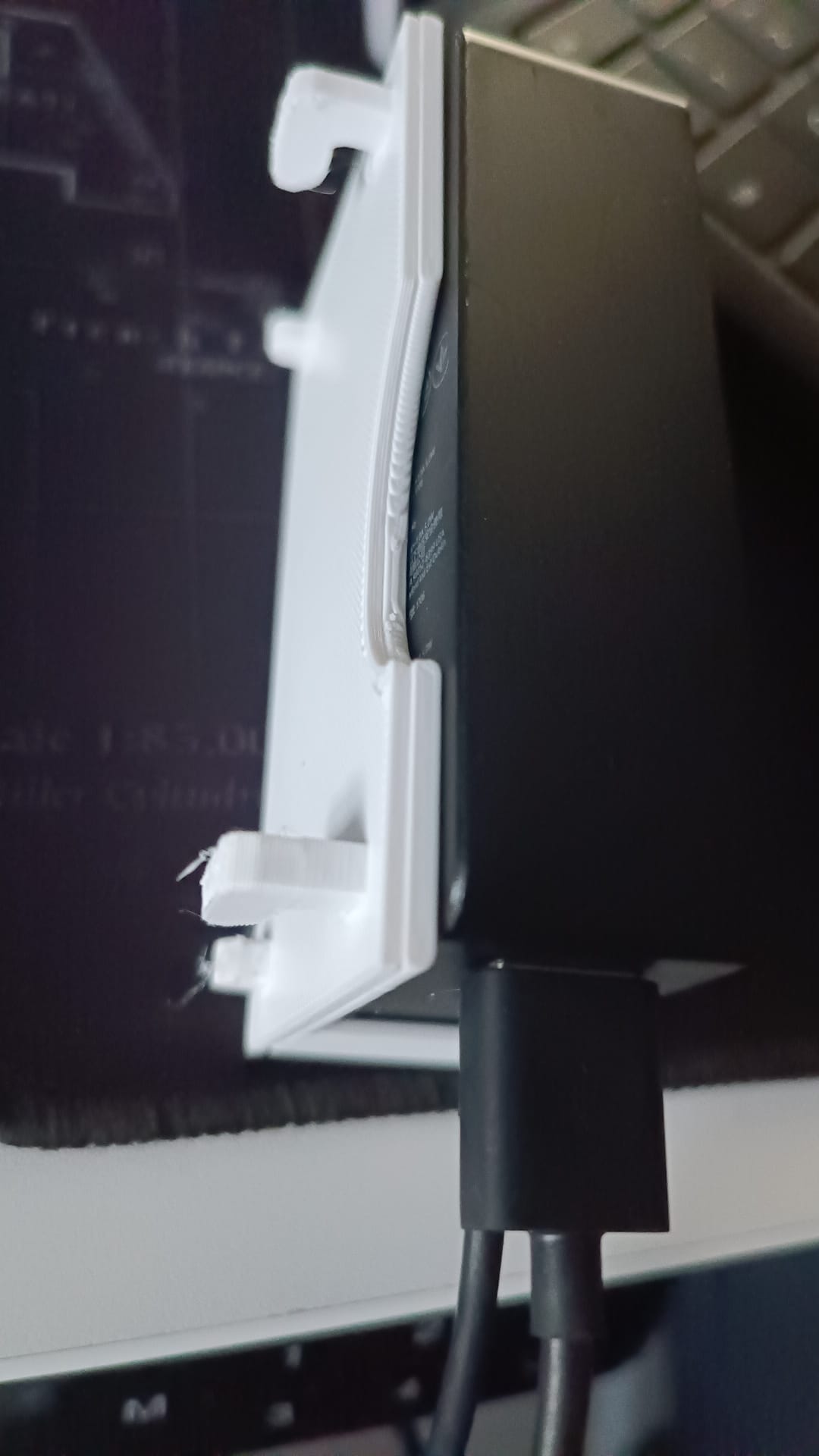 Surface Pro Power Glue on Skadis attachment (65watt block) by Omneo ...