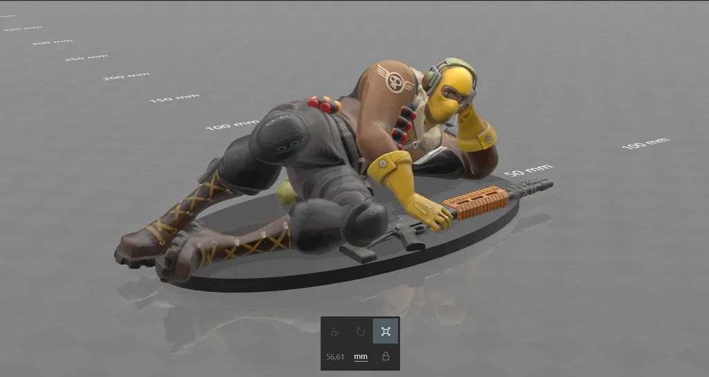 Fortnite body sculpt by Milhause | Download free STL model | Printables.com