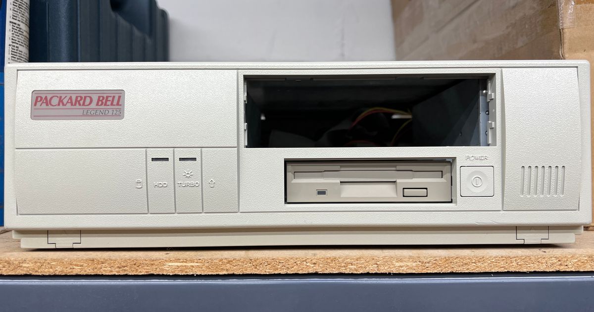 Packard Bell 486 Power Switch Connecting Rod by mitchkramez | Download ...