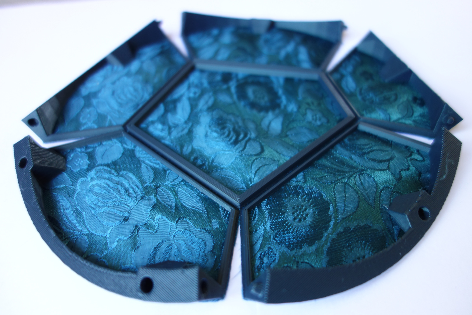 Print on fabric, fold in place speaker cover by ateldsign | Download ...