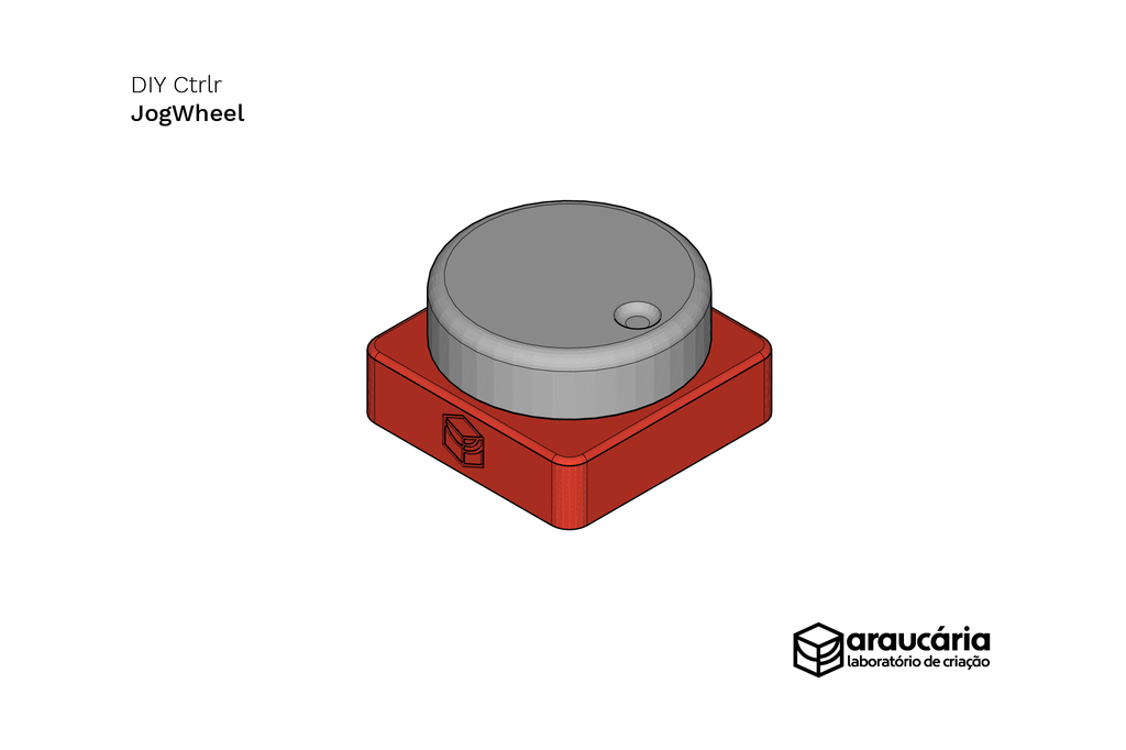 DIY Ctrlr - Jog Wheel by Araucaria Lab | Download free STL model ...