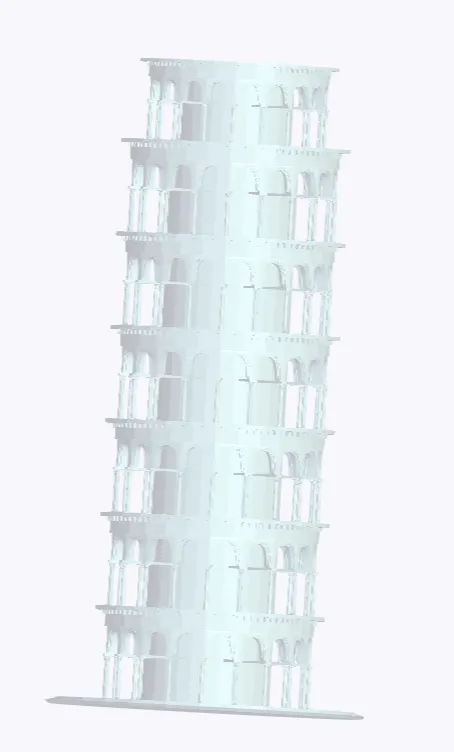 Tower of Pisa by jex7 | Download free STL model | Printables.com