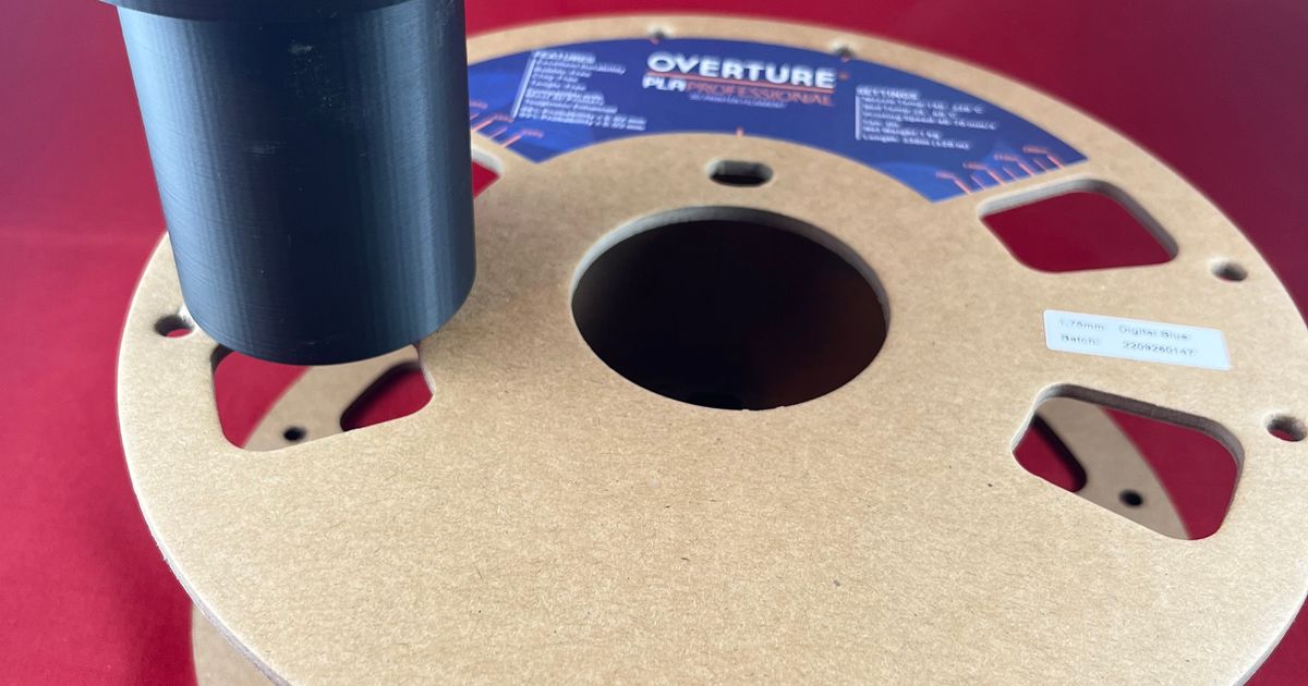 Elegoo and Overture cardboard spool insert by Grant Weaver | Download ...