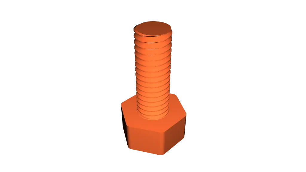 M3 Hex Bolts (Hex head) and nut 2mm-27mm by Nikolica | Download free ...