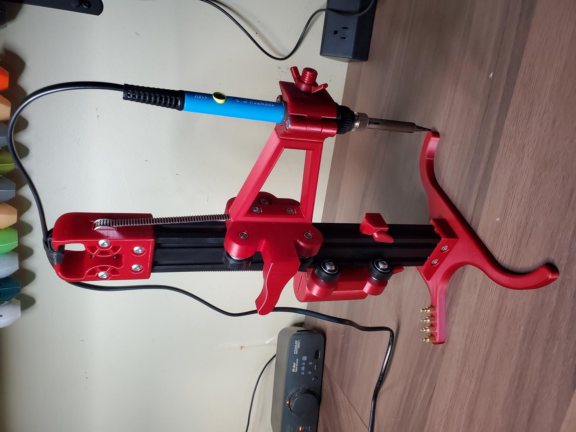 Heat Set Insert Press Tool With Quick Release Clamp by Justin | Download free STL model ...