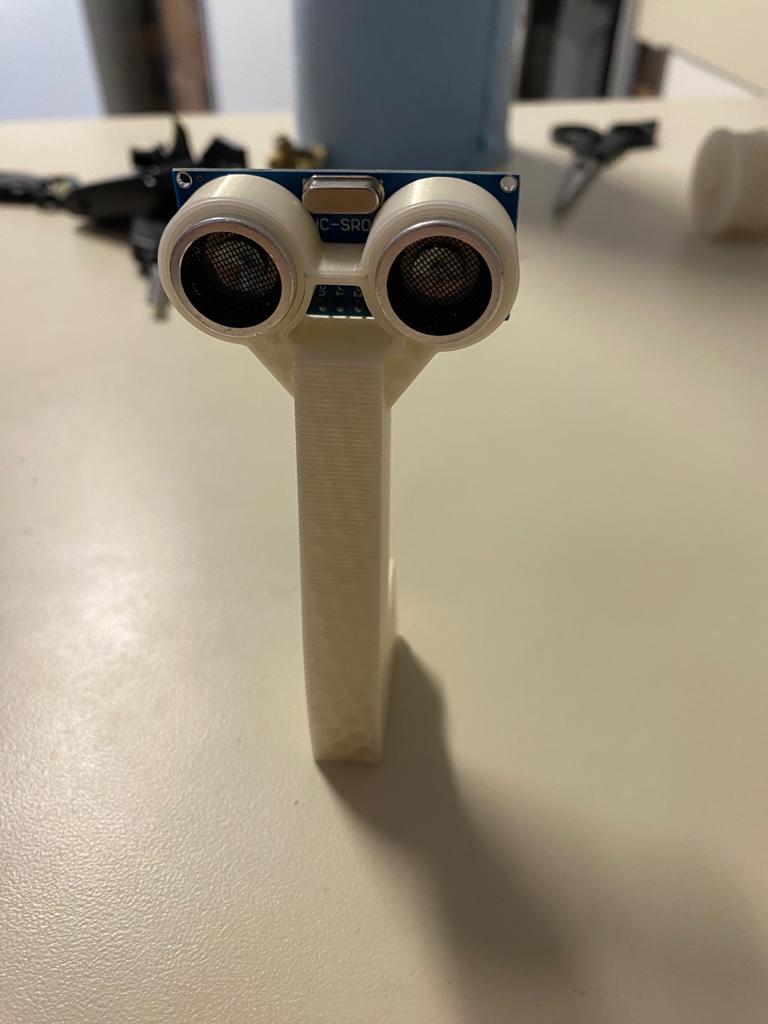 Utrasonic sensor HC-SR04 holder by SebastianColonCastro | Download free ...