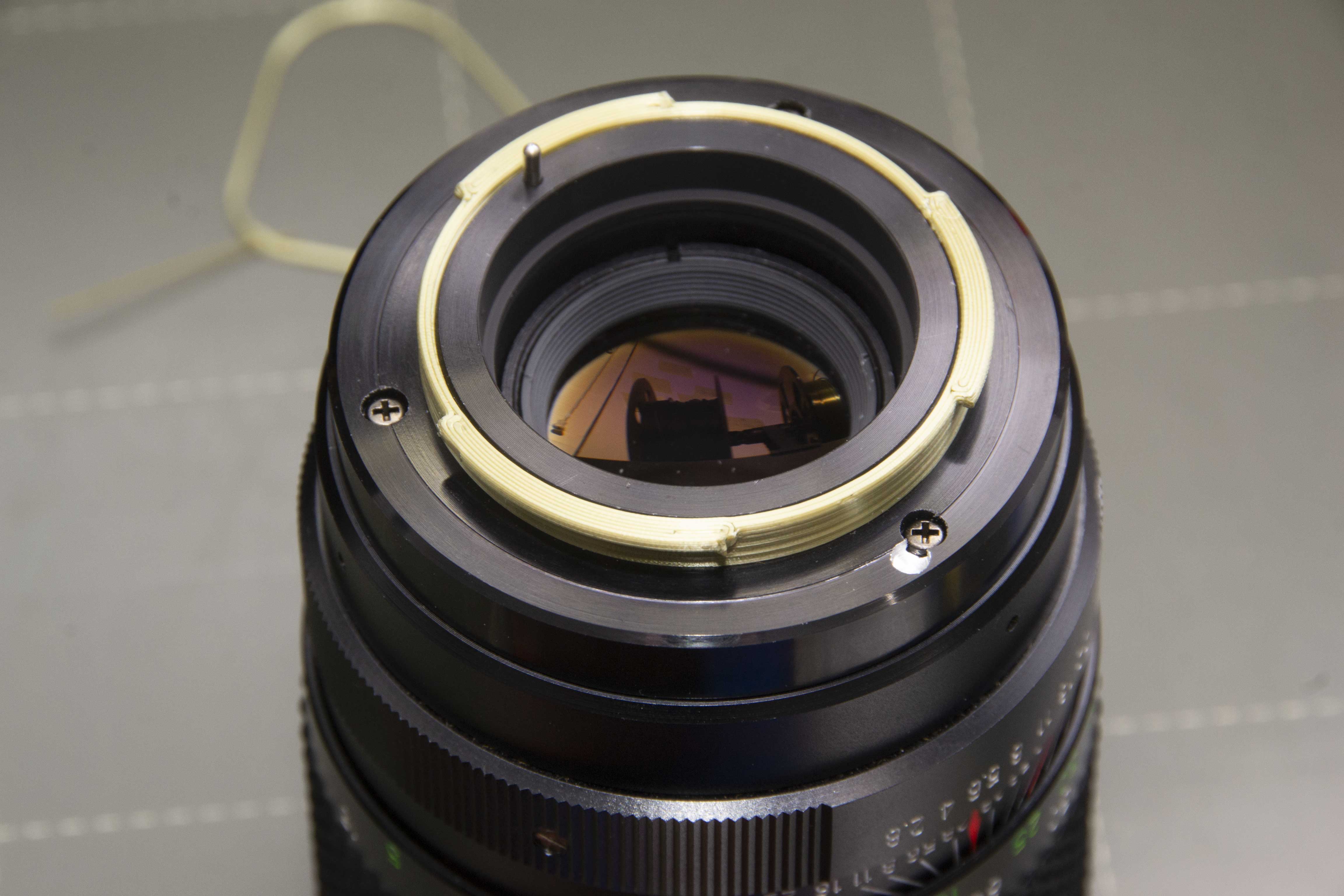 Ultra minimal M42 to Nikon F-mount lens adapter by Physics Dude ...