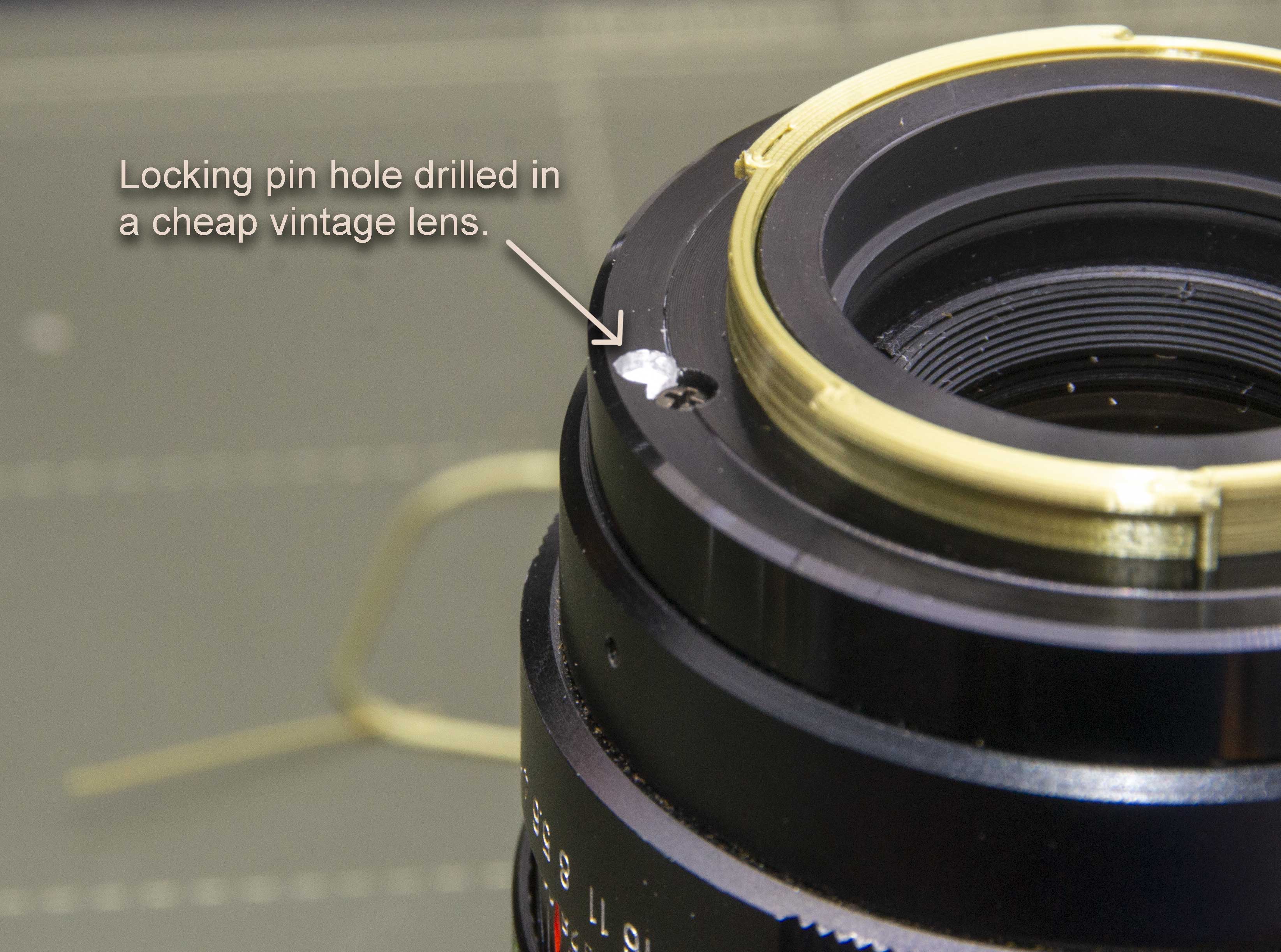 Ultra minimal M42 to Nikon F-mount lens adapter by Physics Dude ...