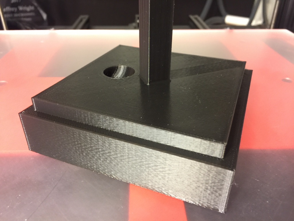 Crinkle Lamp Base for LED LIghts by J Ransom Wright | Download free STL ...