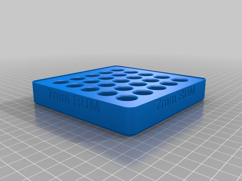 7mm RUM Stacking Loading Block by brass_ring | Download free STL model ...