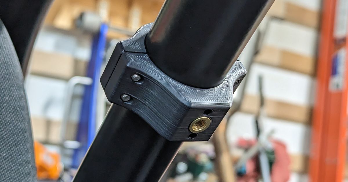 Tube mount for 1/4-20 accessories by salacious_sloth | Download free ...