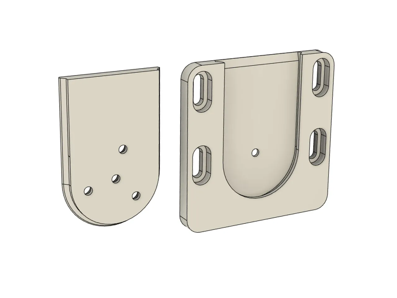 Granboard Wall Bracket by Flook | Download free STL model | Printables.com