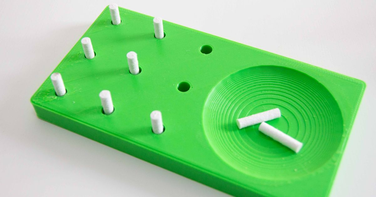 9 Hole Peg Test by Nestor9dw | Download free STL model | Printables.com