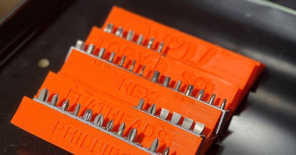 Hex Bit Drawer Organizer by BubsBuilds | Download free STL model ...