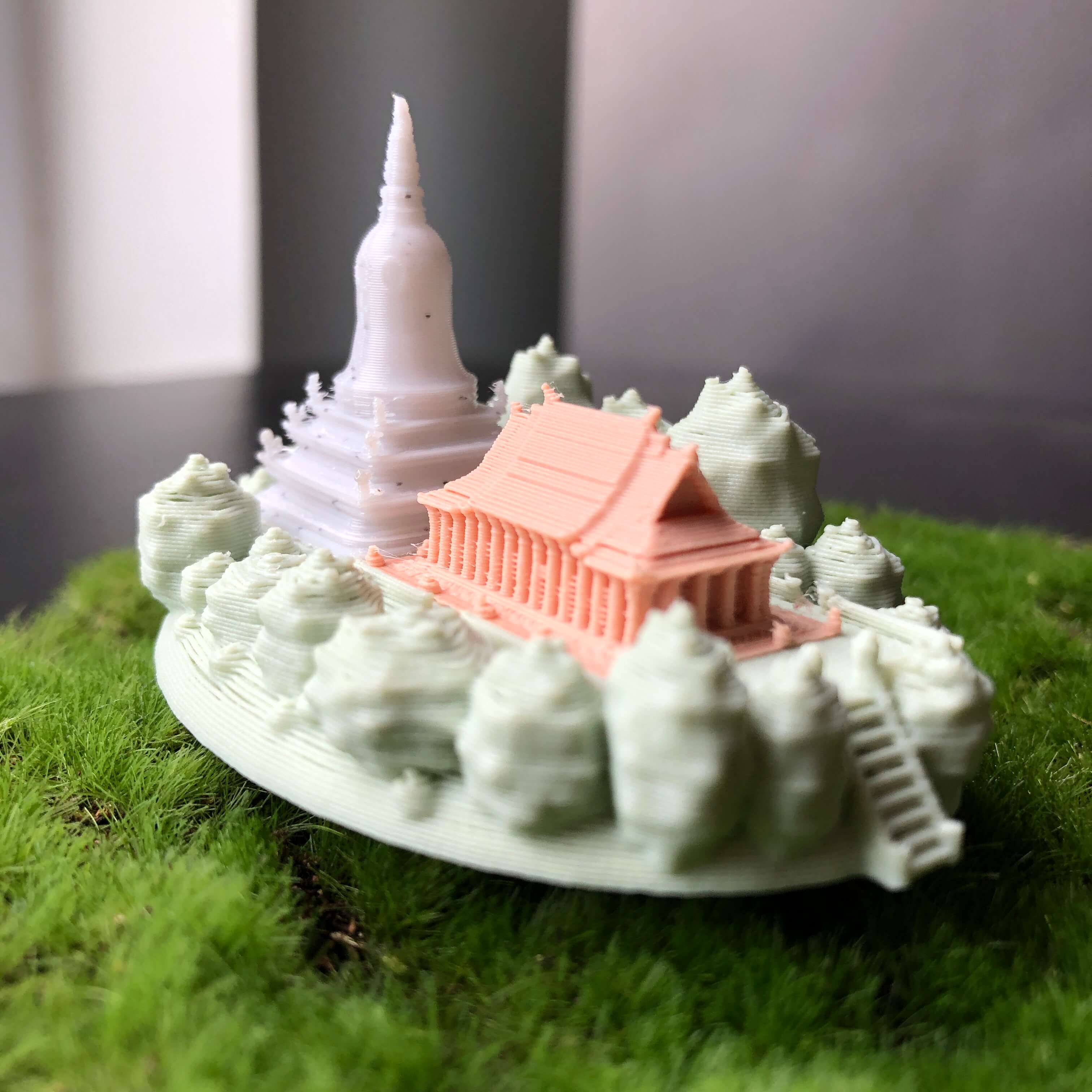 Wat Phnom - Phnom Penh, Cambodia by MiniWorld3D | Download free STL model | Printables.com