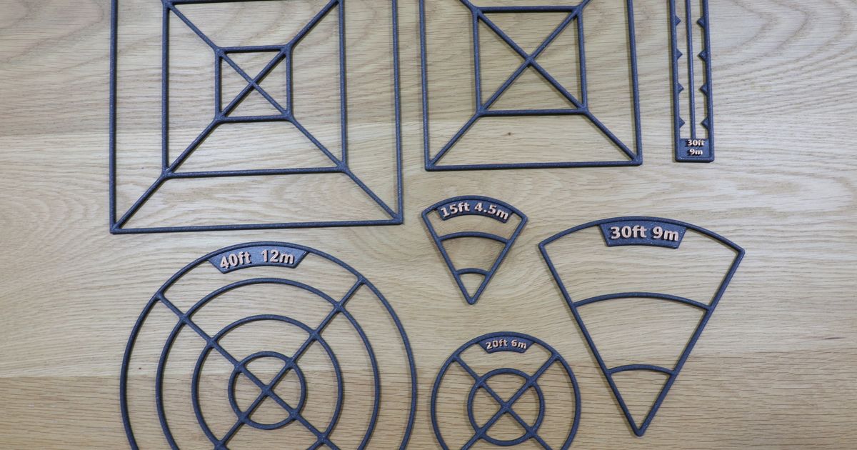 Spell Templates for TTRPGs like DnD or Pathfinder por Patrick ...