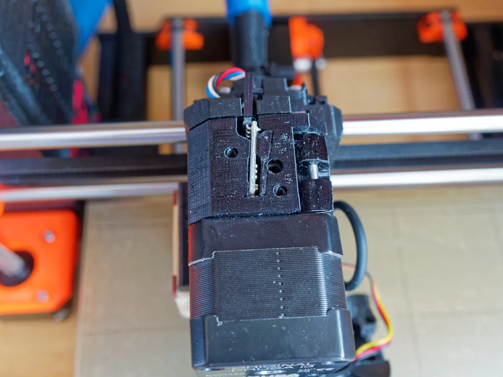 Prusa Mk3 indirect filament sensor for all filaments (transparent ...