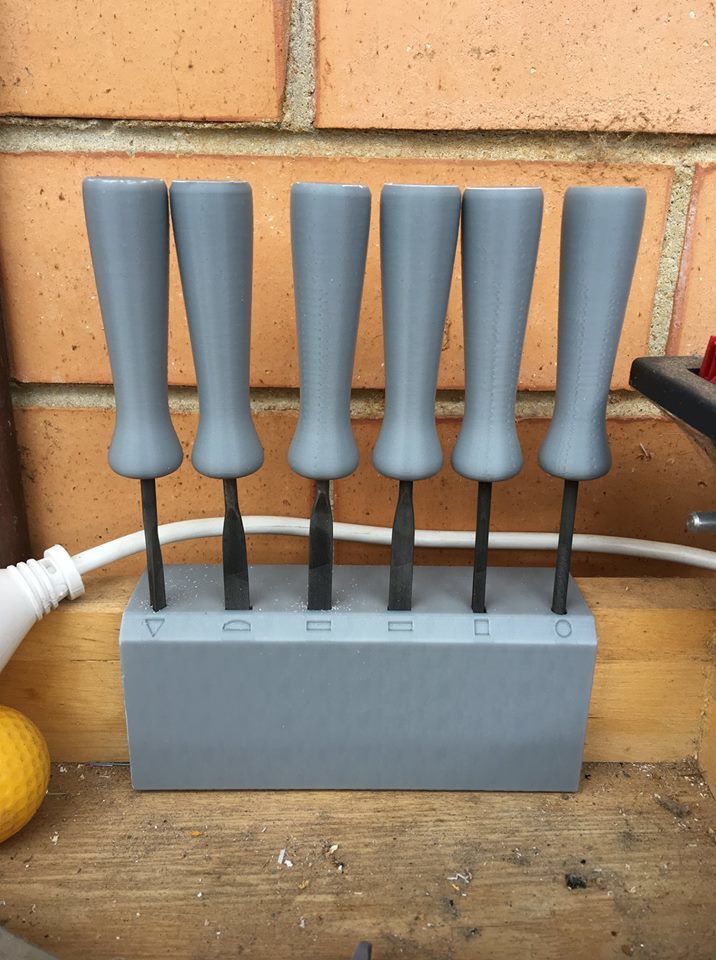 Micro file handles and holder by Martin_au | Download free STL model ...