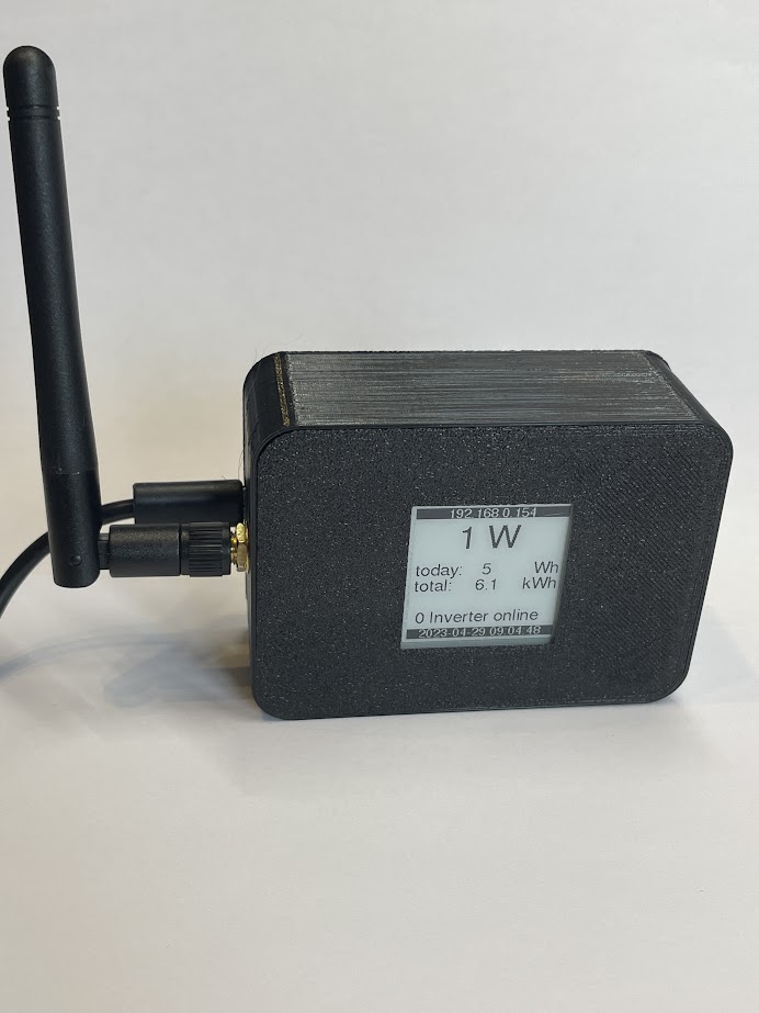Ahoy-DTU / Open-DTU Gehäuse für E-Ink Display Waveshare by 2Mars ...