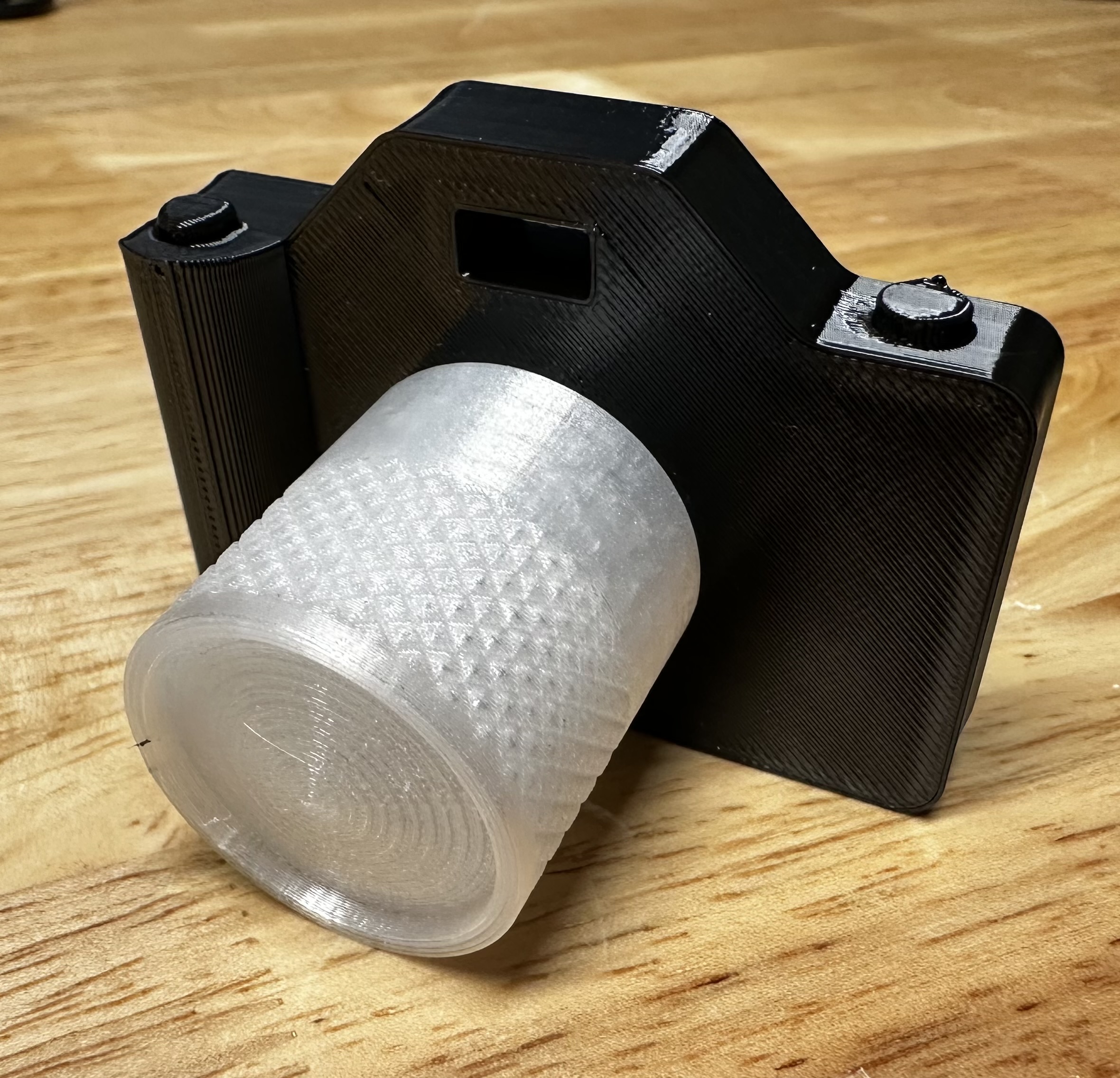 Small camera with changeable objective by schmi | Download free STL ...