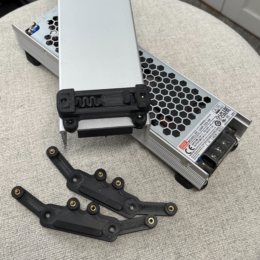 Meanwell UHP-350-xx Single & Dual DIN Rail Mount by mmuellerphoto ...
