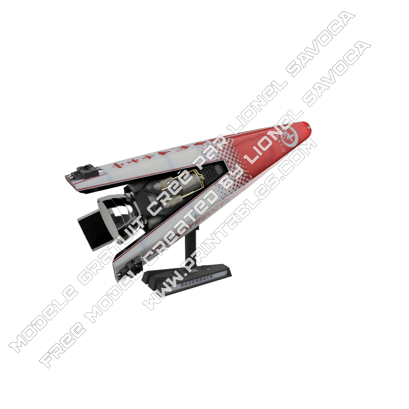 Razorback from THE EXPANSE TV show - 1:30 Scale (adaptable) por Lionel ...