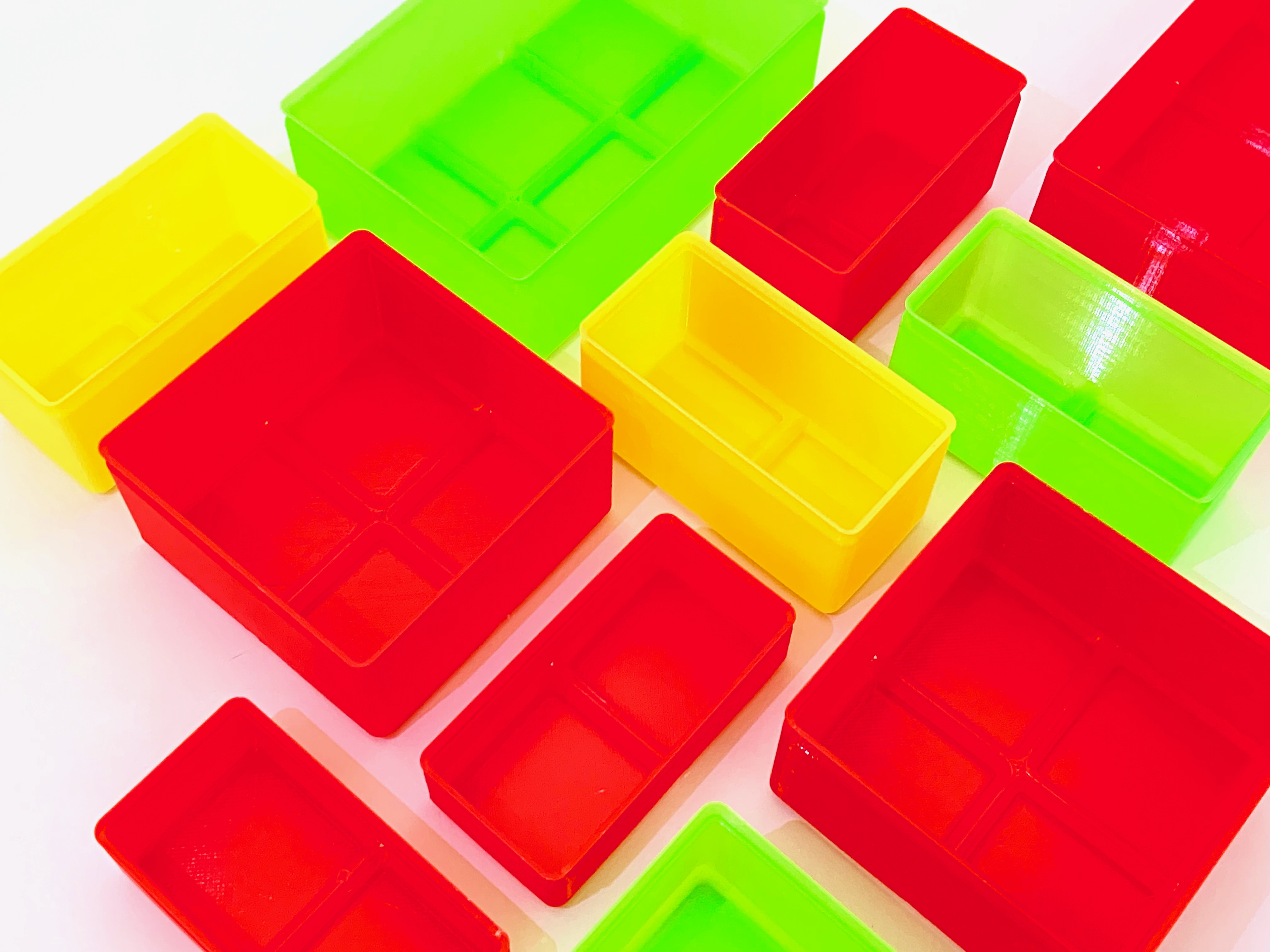 Gridfinity Box (Quick print, lite version, less filament!) by GlennovitS 3D | Download free STL ...