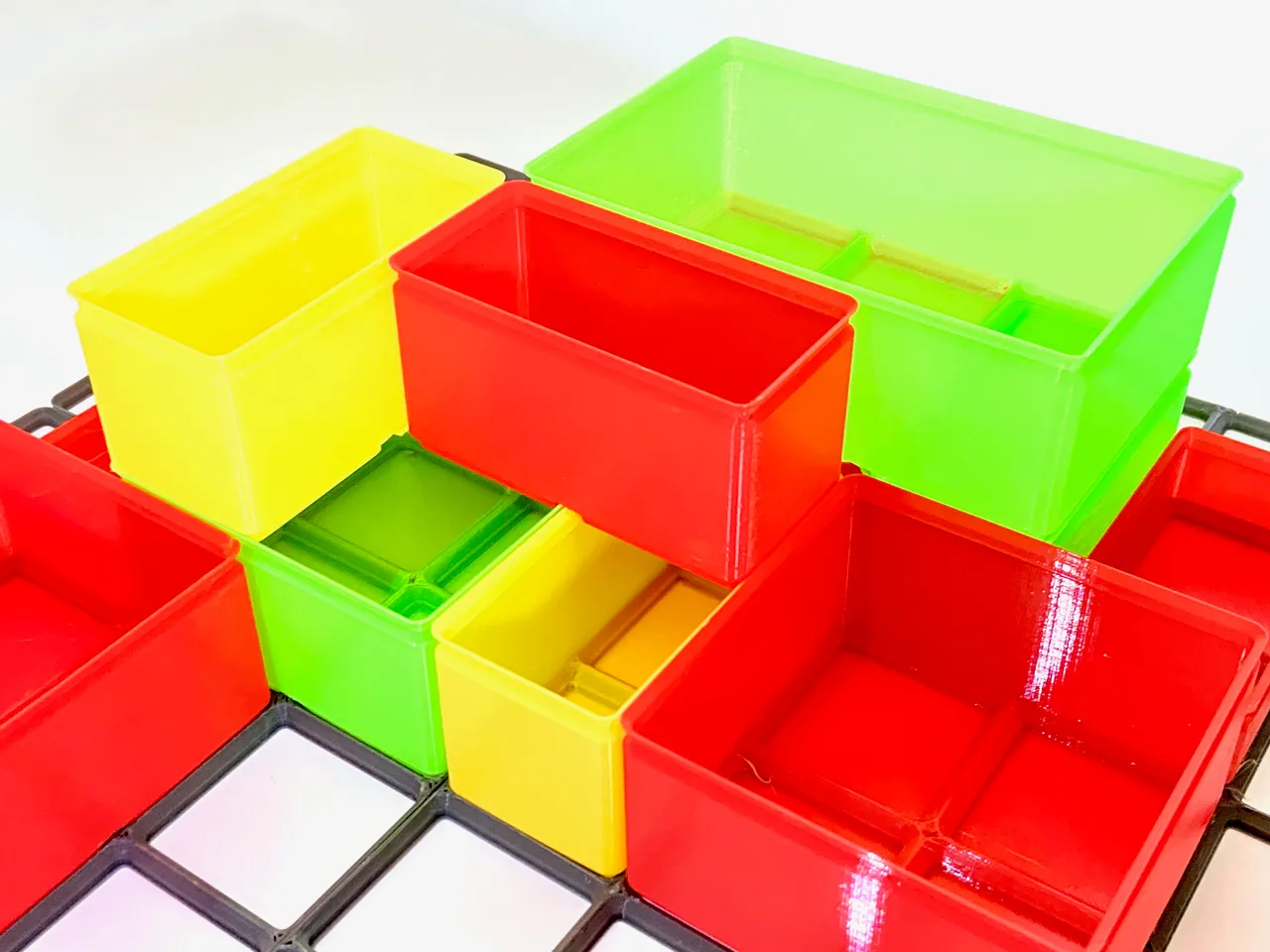 Gridfinity Box (Quick print, lite version, less filament!) by ... Gridfinity Box (Quick print, lite version, less filament!) by ...